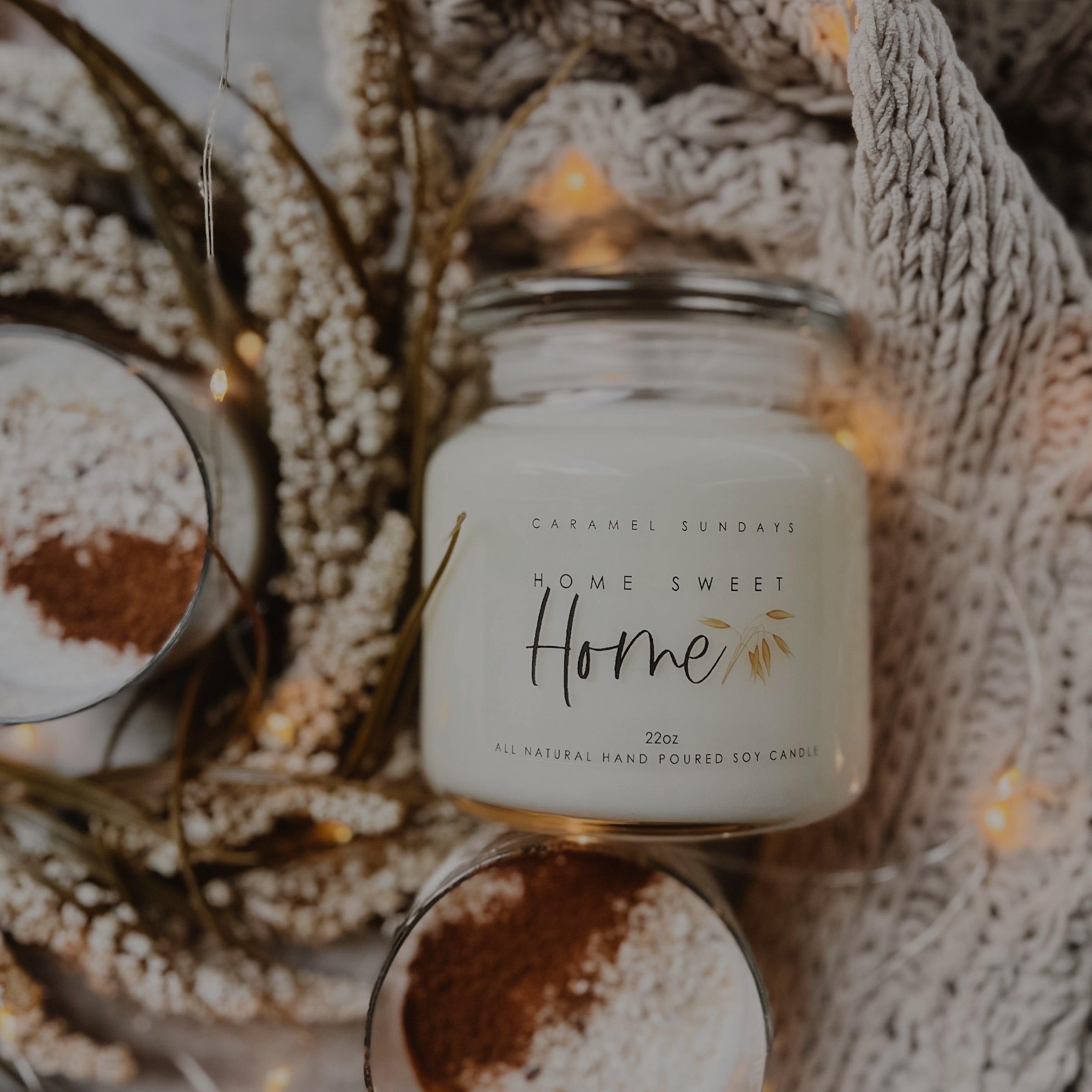 Soy Candles – Caramel Sundays