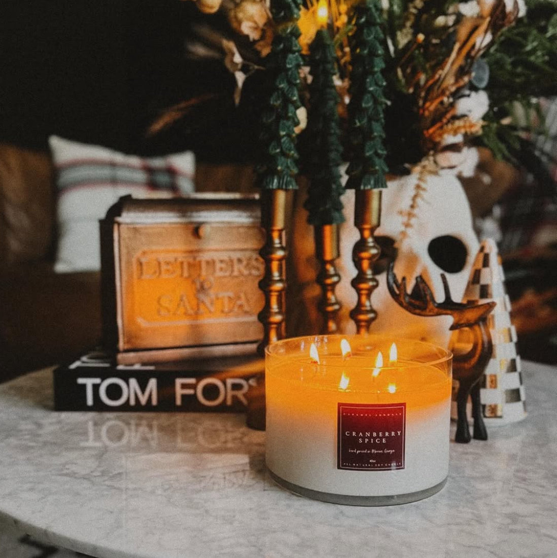 All Natural Hand Poured Soy Candles – Caramel Sundays