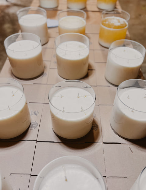 All Natural Hand Poured Soy Candles – Caramel Sundays