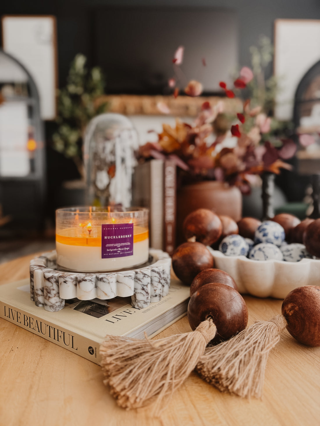 All Natural Hand Poured Soy Candles – Caramel Sundays